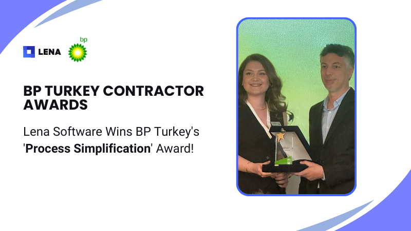 Lena Software Wins BP 'Process Simplification' Award! | Lena